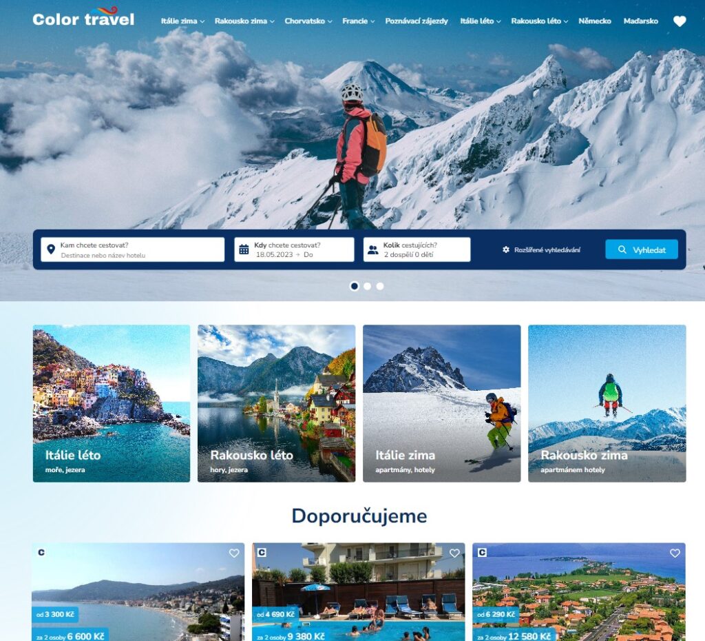 AnChoice: Moderní weby s inovativním systémem pro cestovní agentury a ...